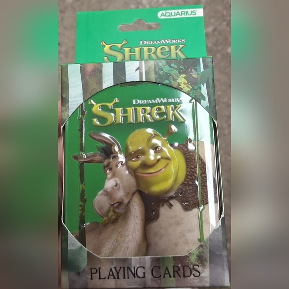 Dreamworks | Games | New Dreamworks Shrek Playing Cards In A Tin | Poshmark
